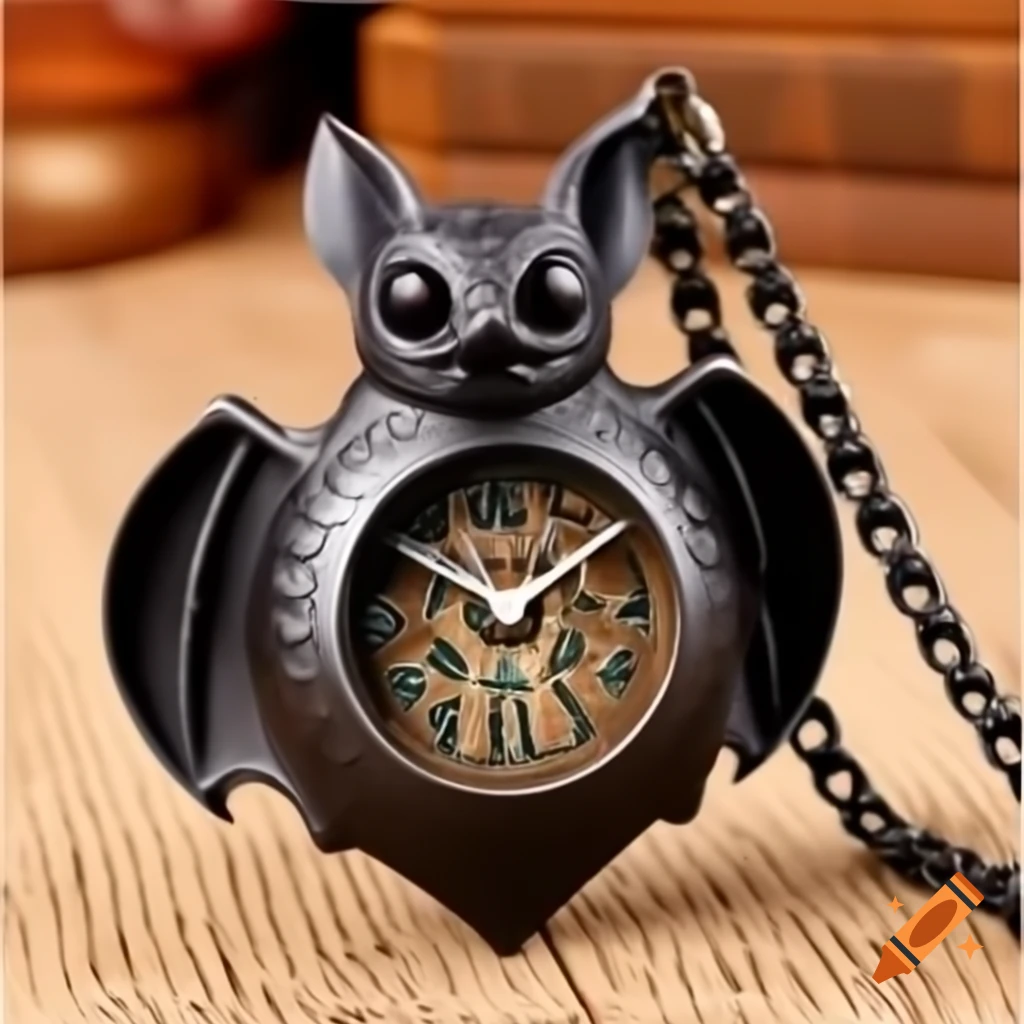Ancient bat-shaped pocket watch enabling time travel in Batman's ...