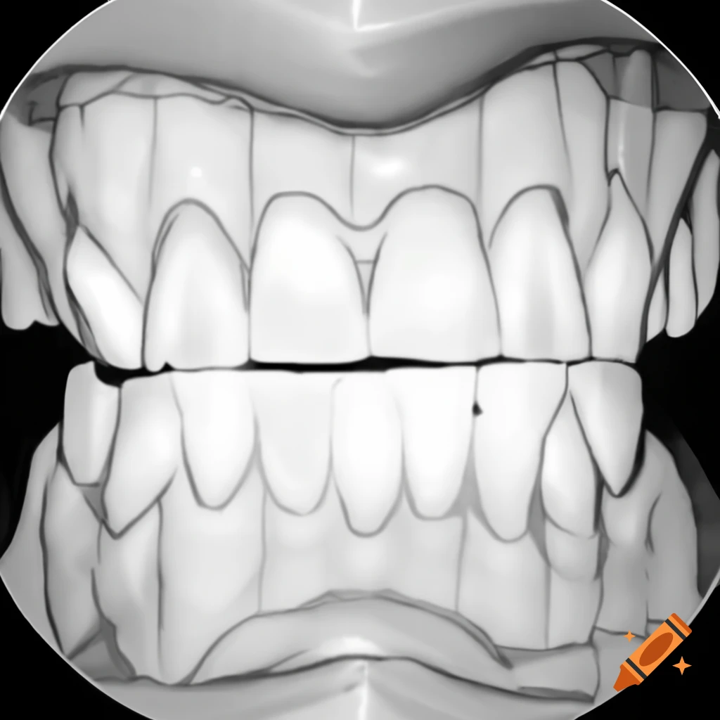 Simplified schematic drawing of oral cavity focusing on Class V cavity ...