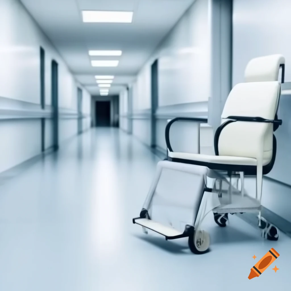 Design of clinical portering chair made from chunky round steel tube ...