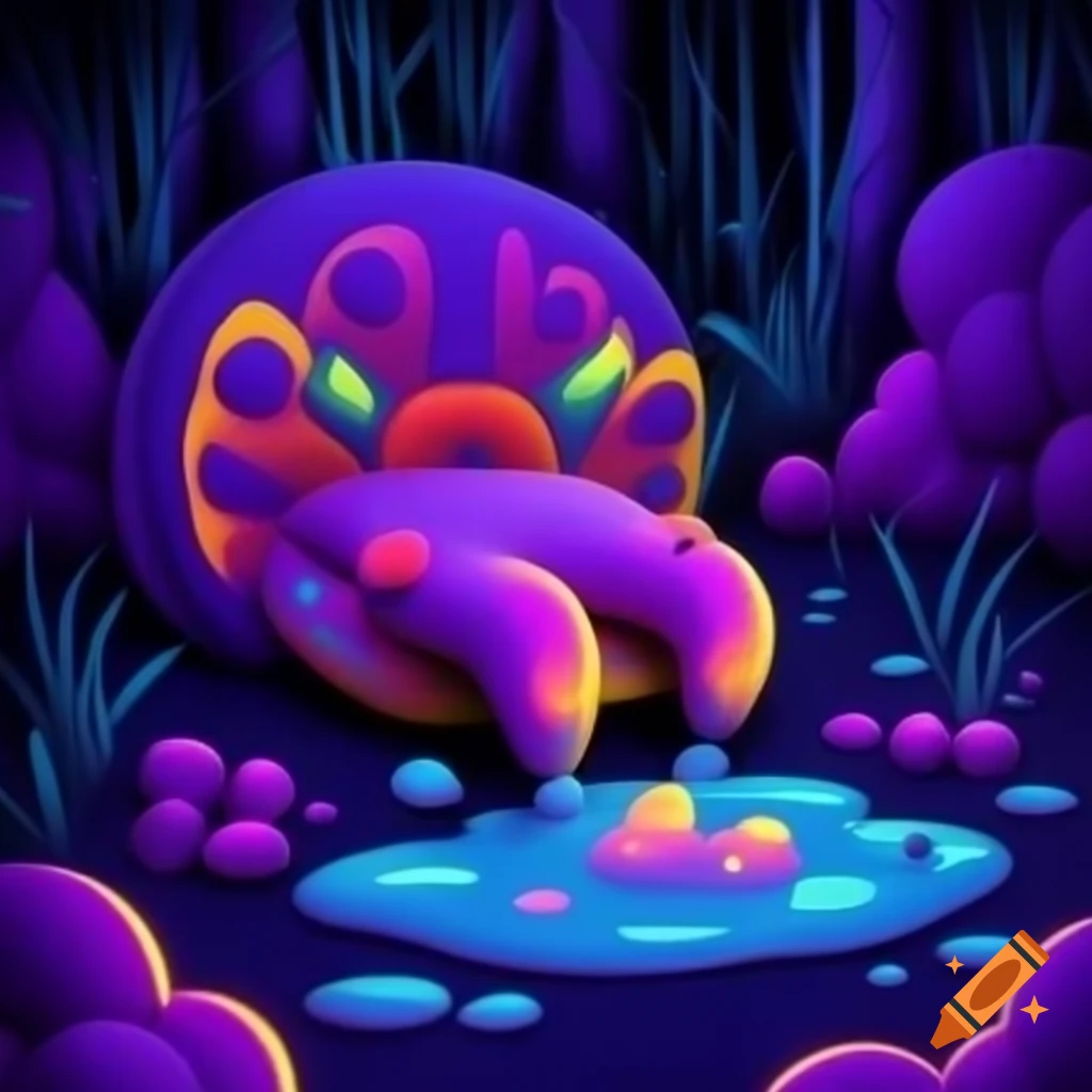 Colorful and abstract pillow cuddle puddle design on Craiyon