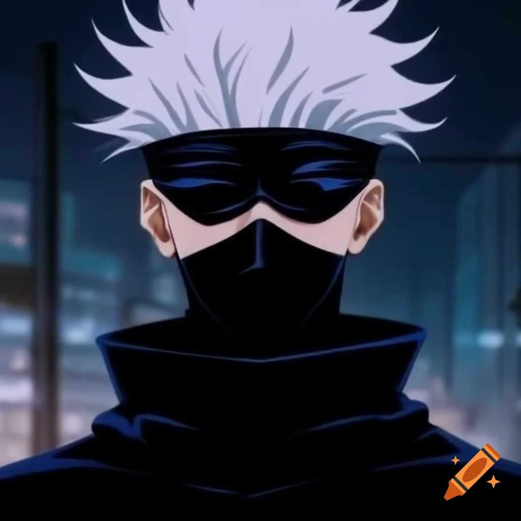 Character named gojo, popular in anime culture on Craiyon