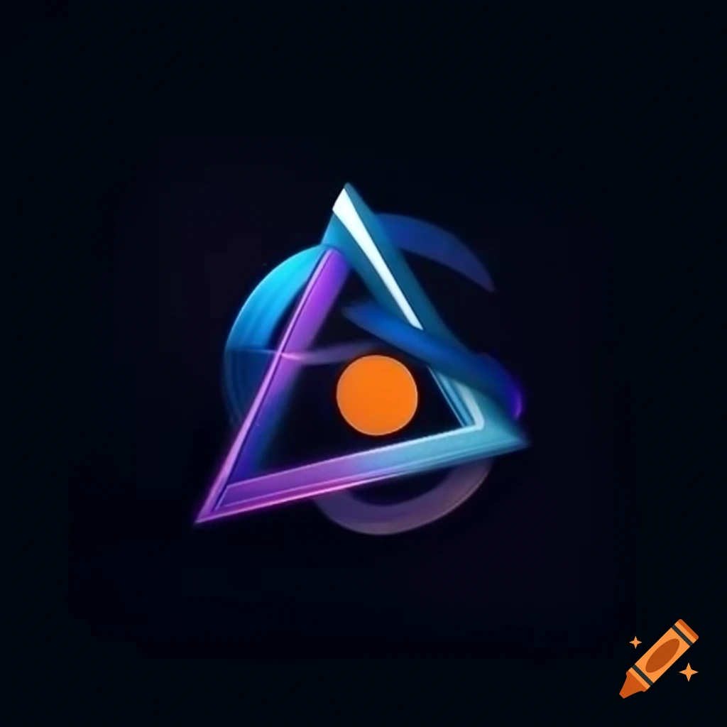 Sleek modern logo design featuring a geometric nova symbol with ...