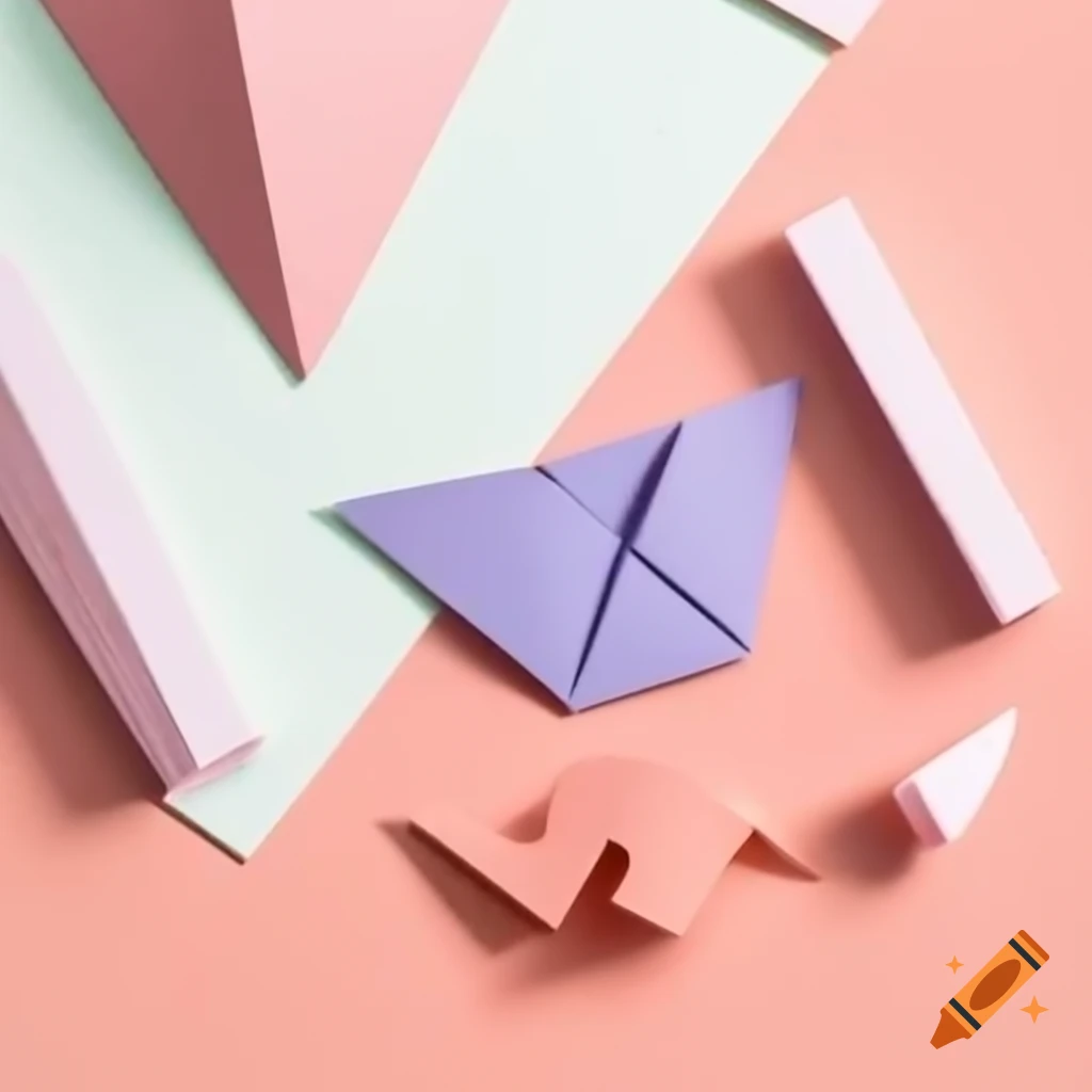 Logo design for 'Folded and Framed' origami brand specializing in ...