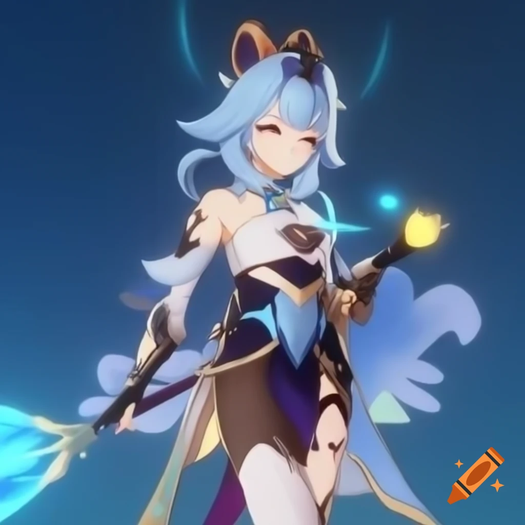 Concept art of natlan character from genshin impact, featuring a female character on Craiyon