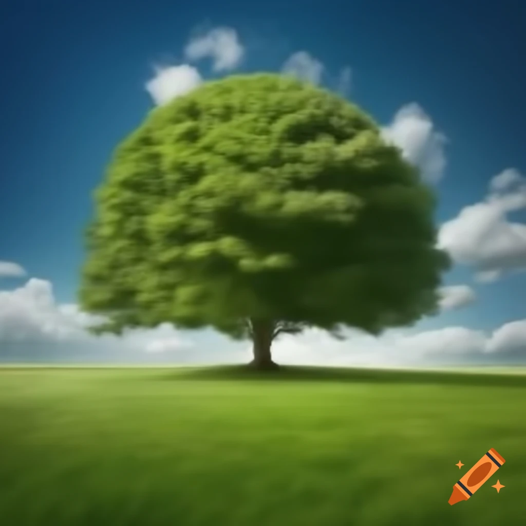 Tree in a natural setting on Craiyon