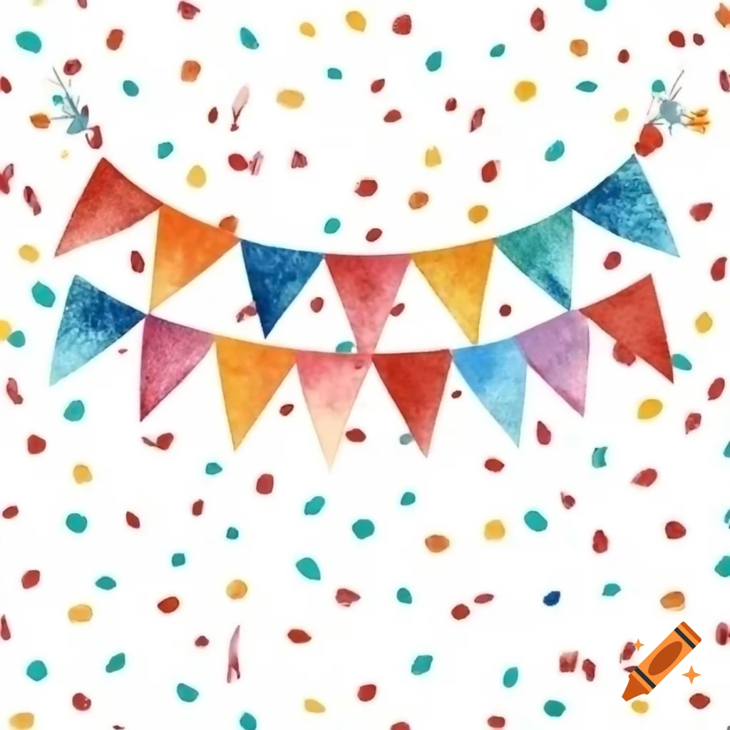 Colorful birthday banner for Sandra celebrating her special day on Craiyon