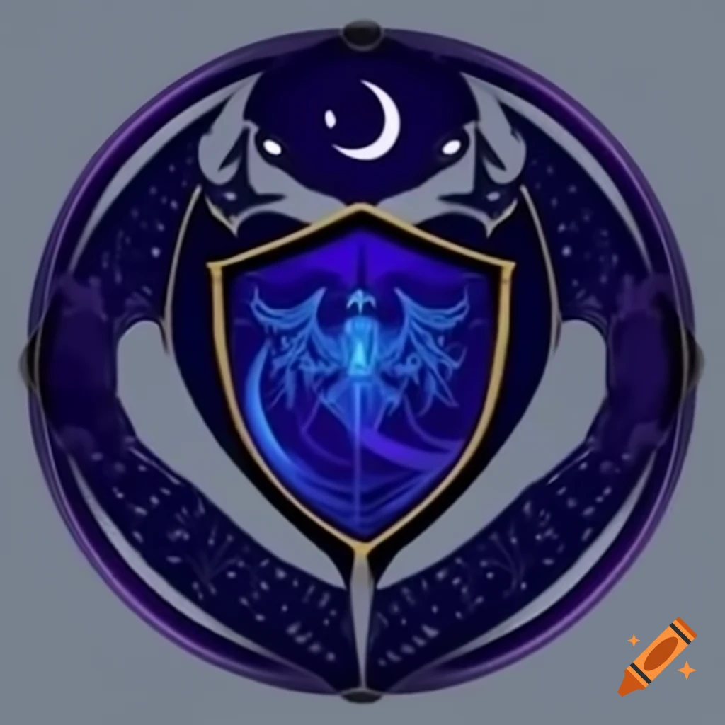 Crest design for Arkan Academy featuring magic and supernatural ...
