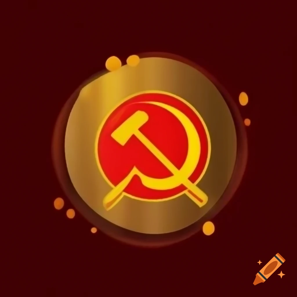 Ussr logo featuring curling stones on Craiyon