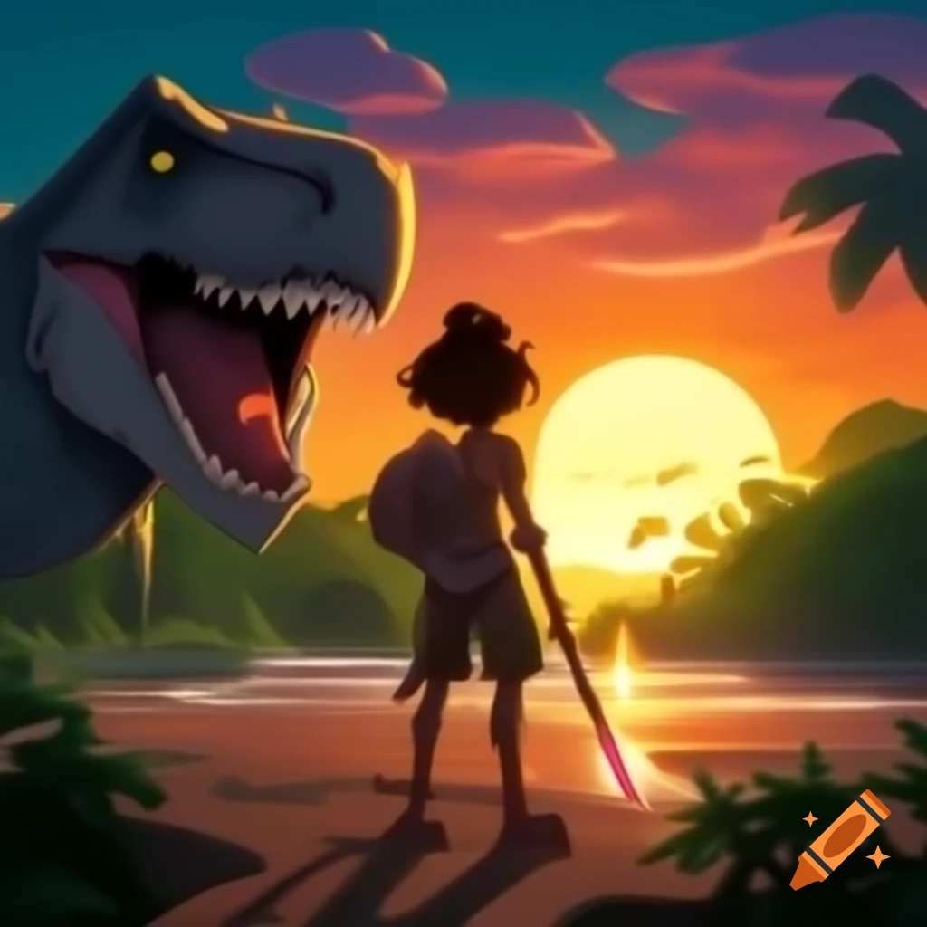 Animated beach scene from ARK: Survival Evolved with crystal-clear ...