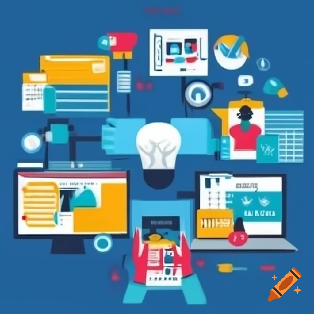 Infographic on automation in outreach programs with zapier, mailjet ...