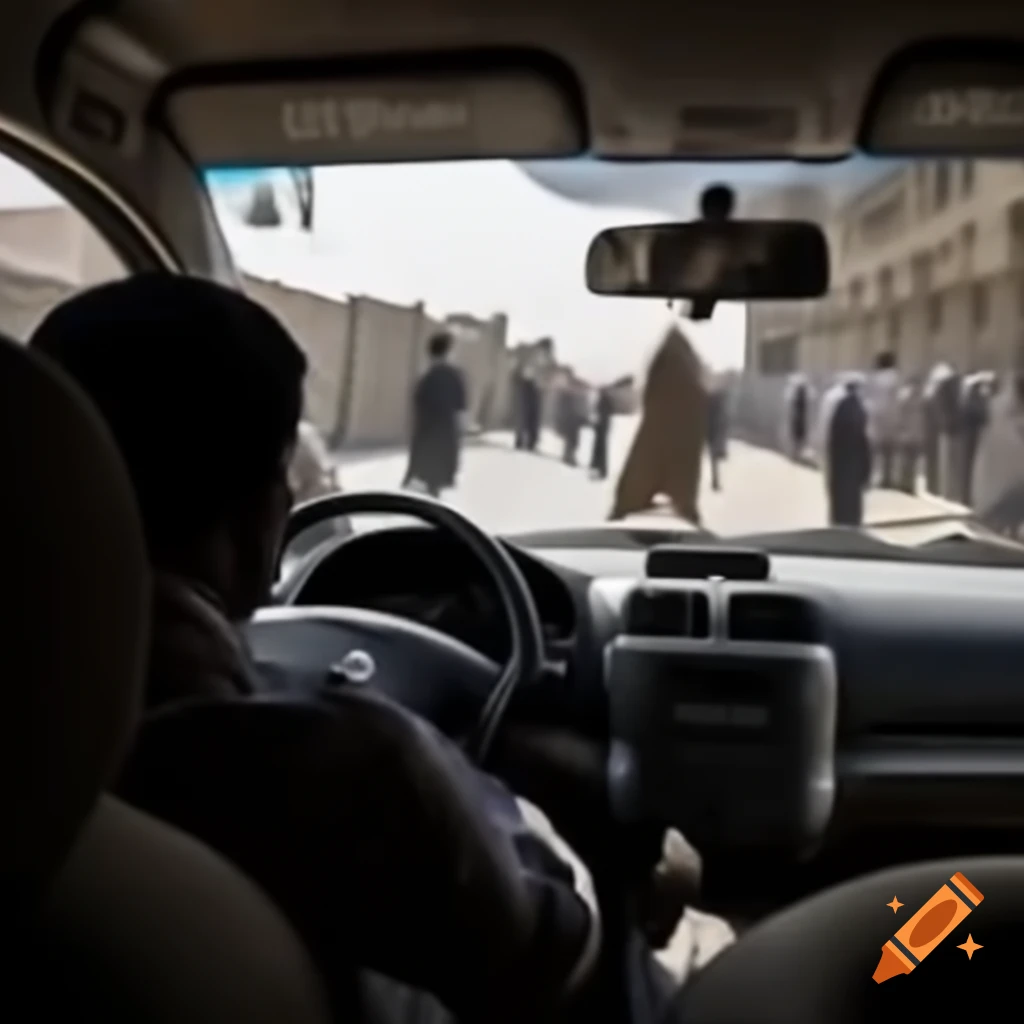 Yemeni man exiting prison in Corolla car, surprised wife in street on ...