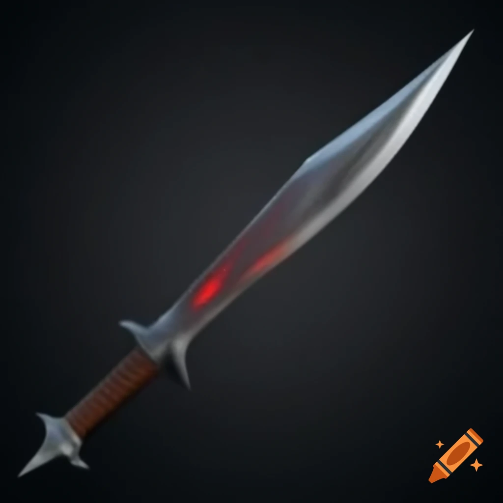 Dungeons and dragons 5e item card for +5 hunting dagger with detailed ...