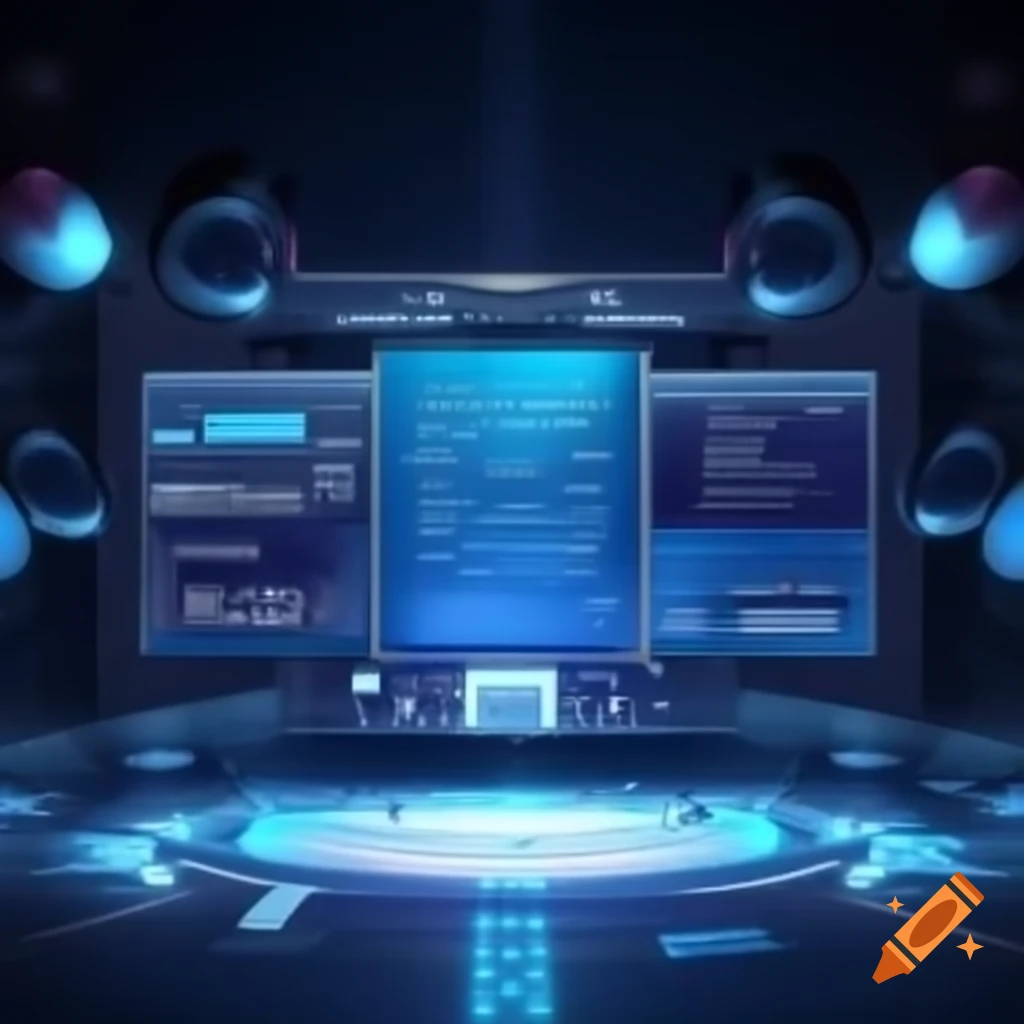 Central control dashboard for automated music management with seasonal ...