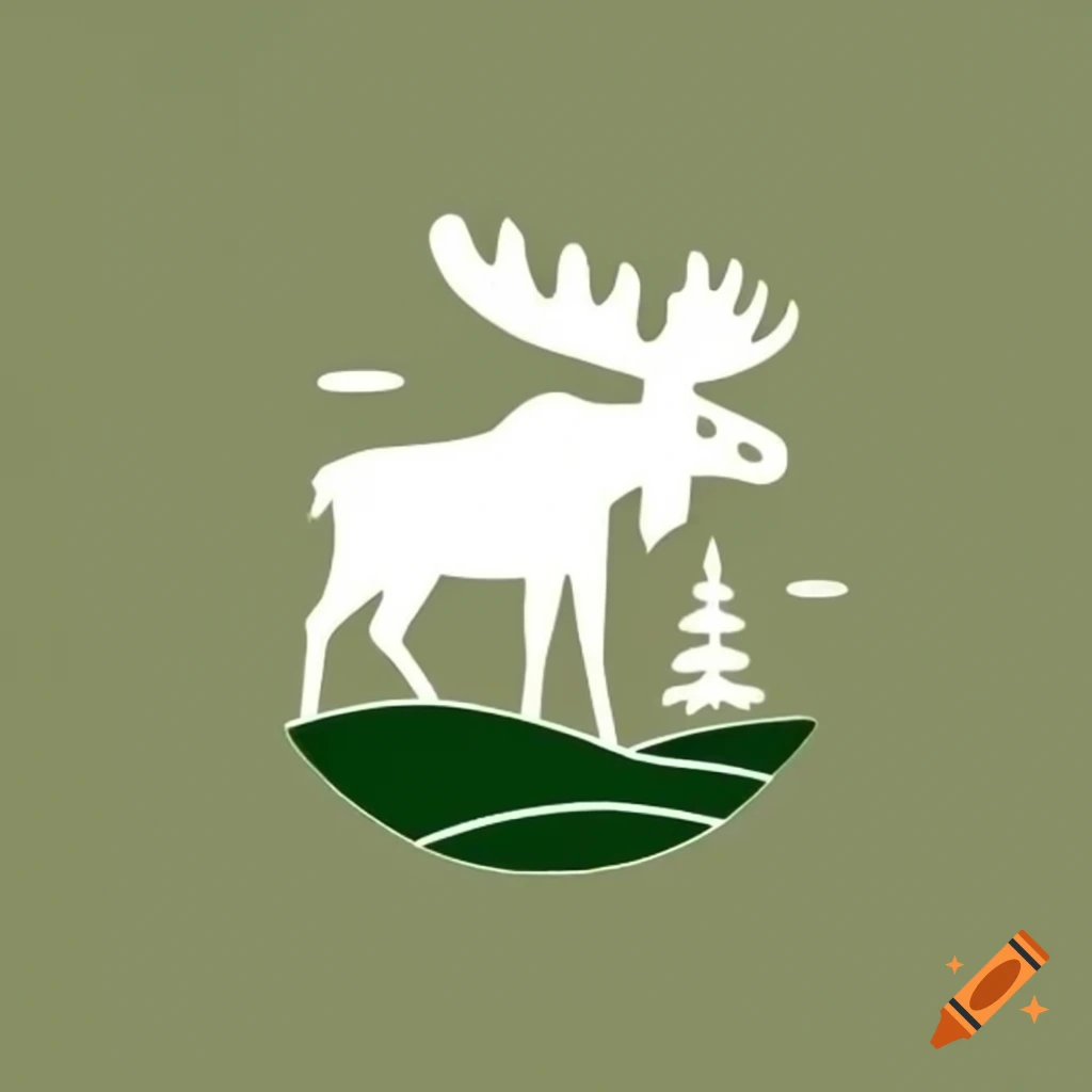 Modern playful logo for every moose style with stylized moose and ...