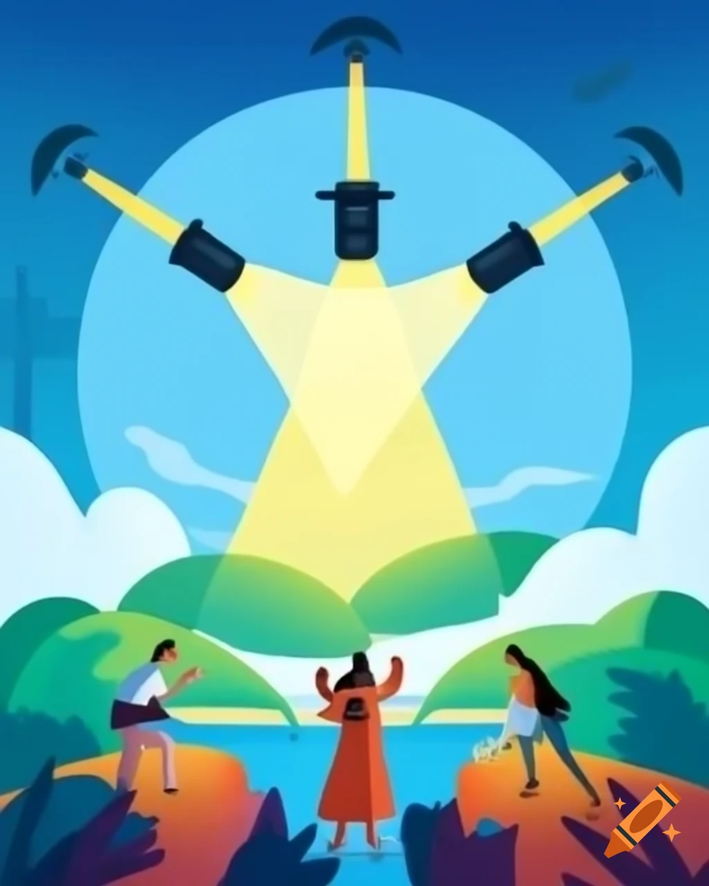 Poster highlighting Indigenous media's role in global communication on ...