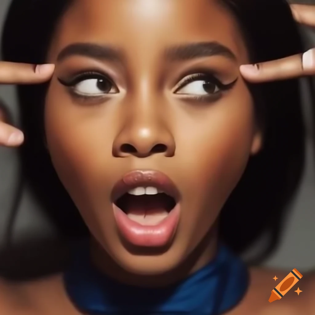 Person establishing authentic connection through eye contact and ...