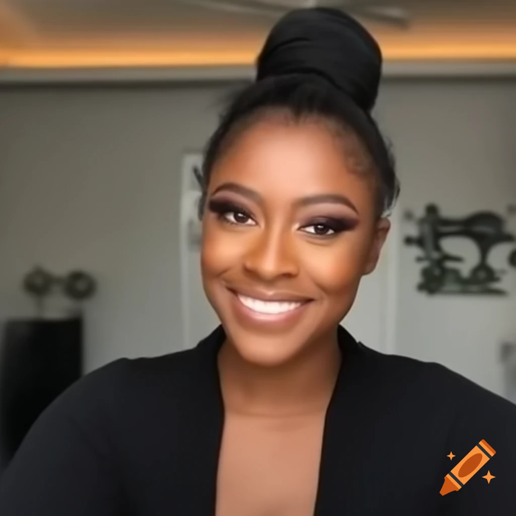 Person establishing authentic connection through eye contact and ...