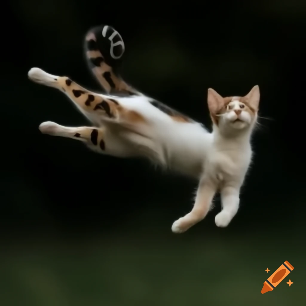 Captivating creature blending human and feline features in an ...