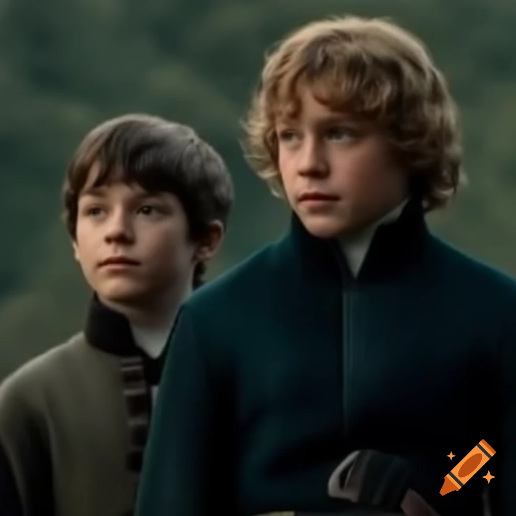 Children of Claire and James Fraser from Outlander series on Craiyon