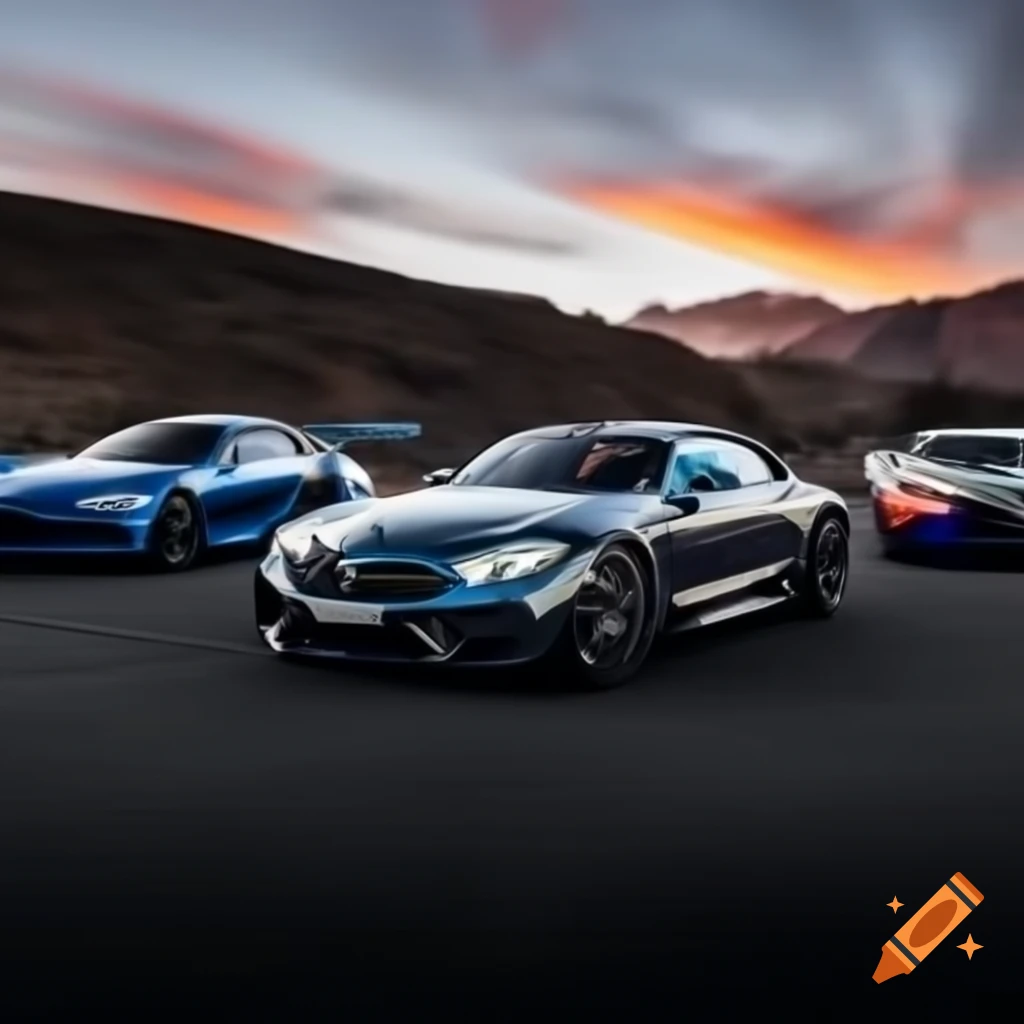 Luxury cars including BMW, Mercedes, and Bugatti in high definition on ...