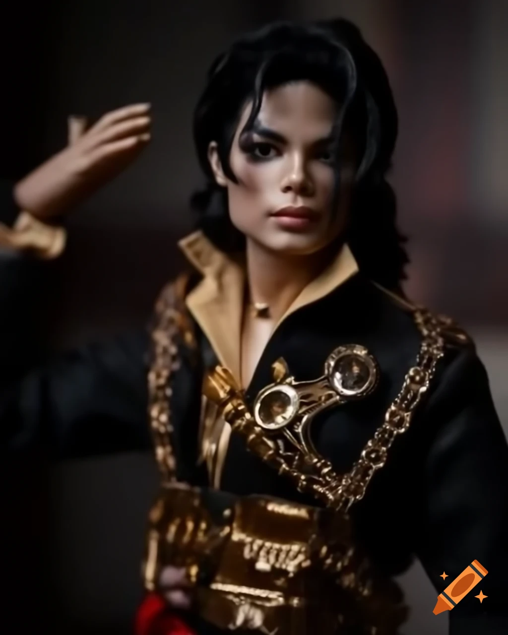 Mattel collectible doll of michael jackson capturing iconic moment on ...