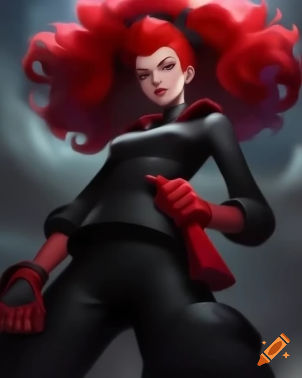 Realistic portrayal of flannery, charismatic pokémon gym leader in ...