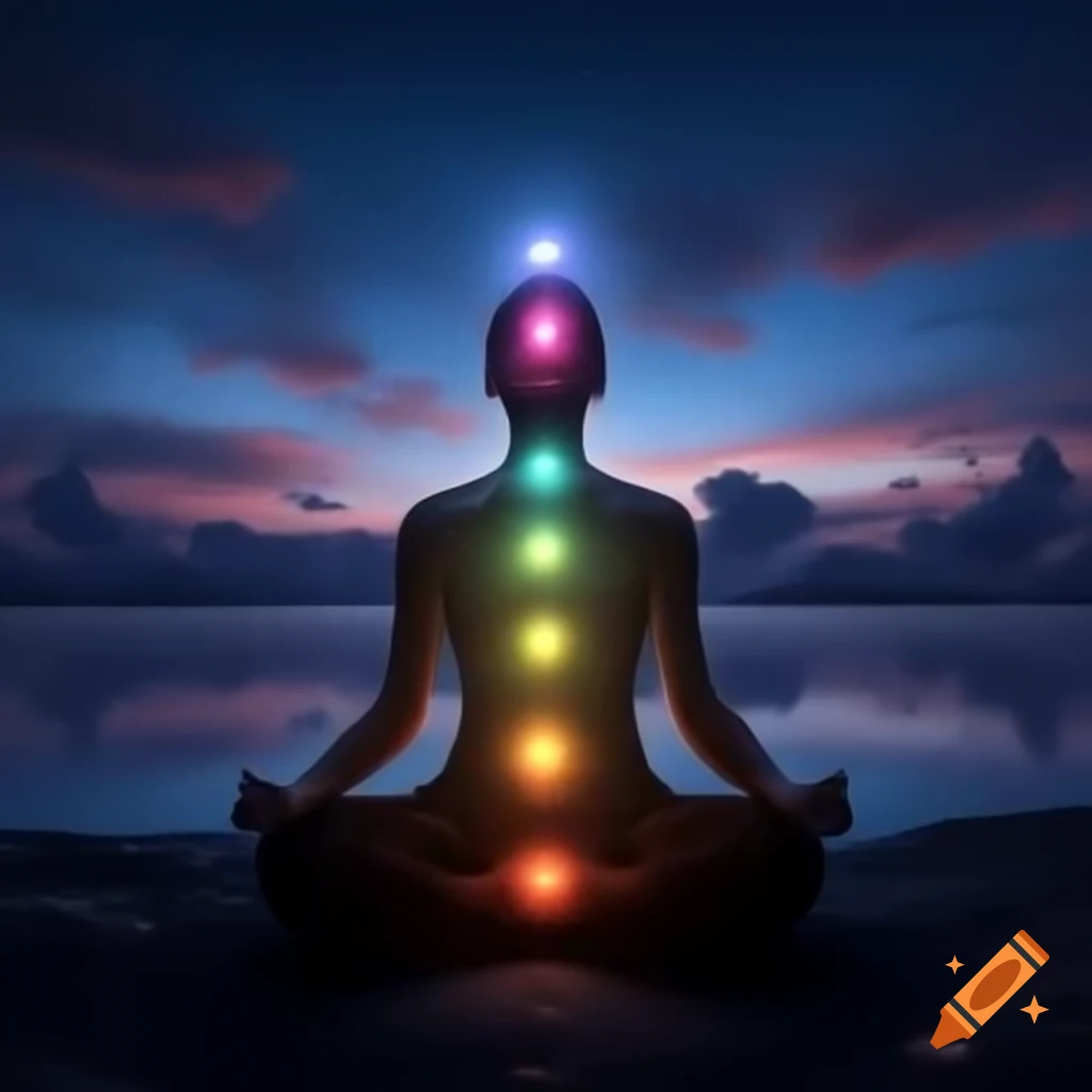 Positive sleep meditation and hypnosis for relaxation on Craiyon