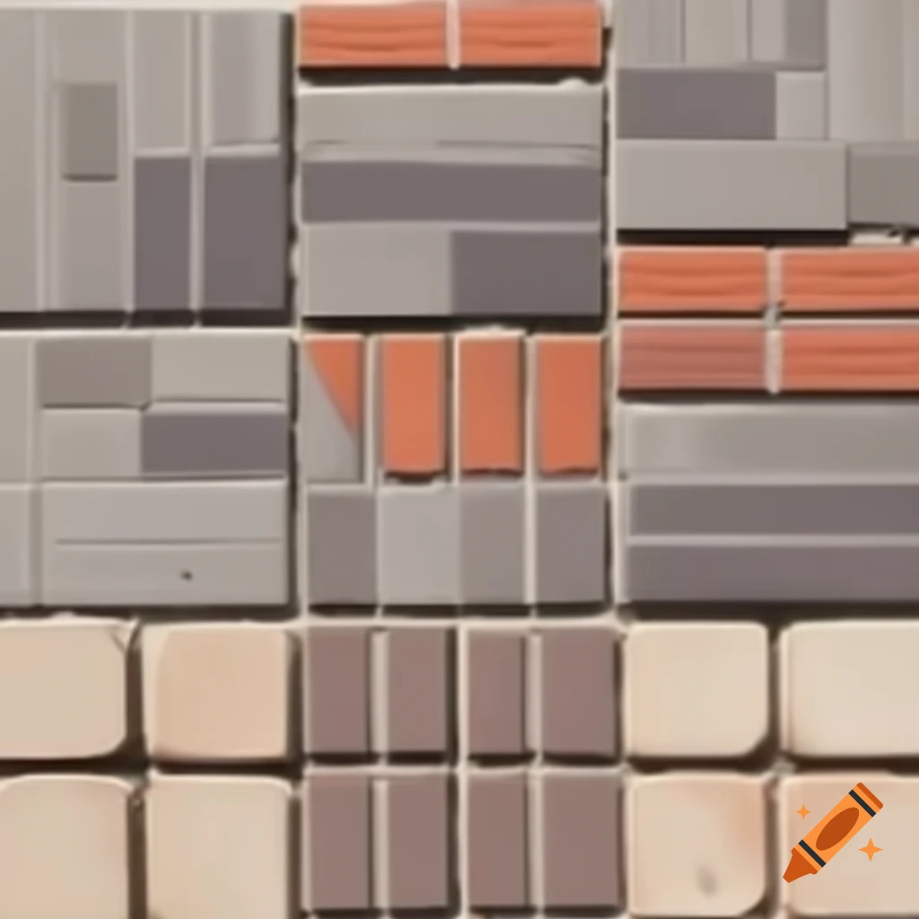 Solar brick tiles showcasing various components and design elements on ...