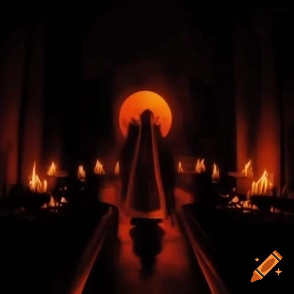 Album cover for 'Temple Perilous' by The Dark Mothers depicting ...