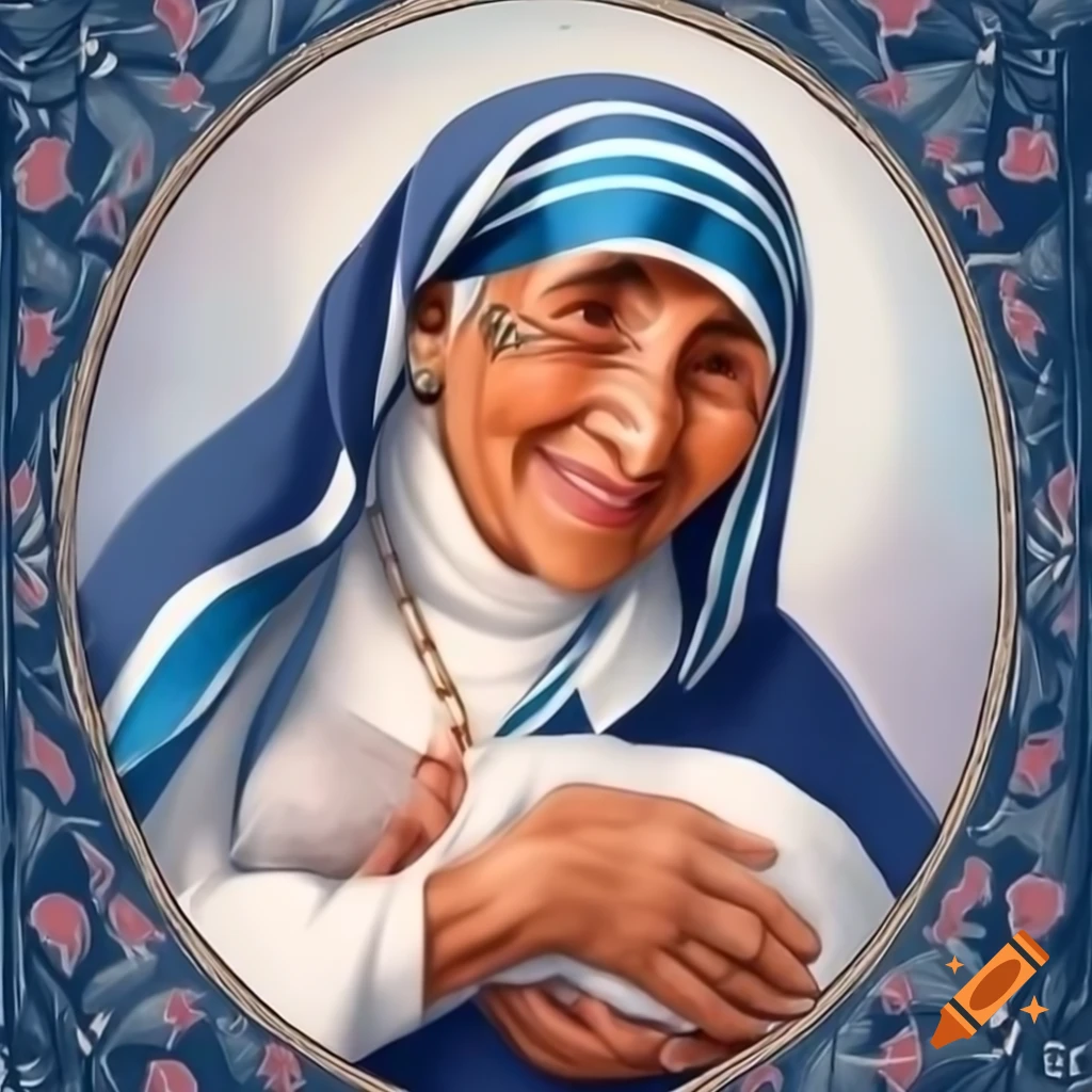 Drawing of Mary Ward and Mother Teresa highlighting their contributions ...