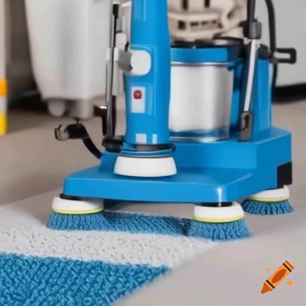 Professional carpet scrubbing machine for cleaning services webpage on ...