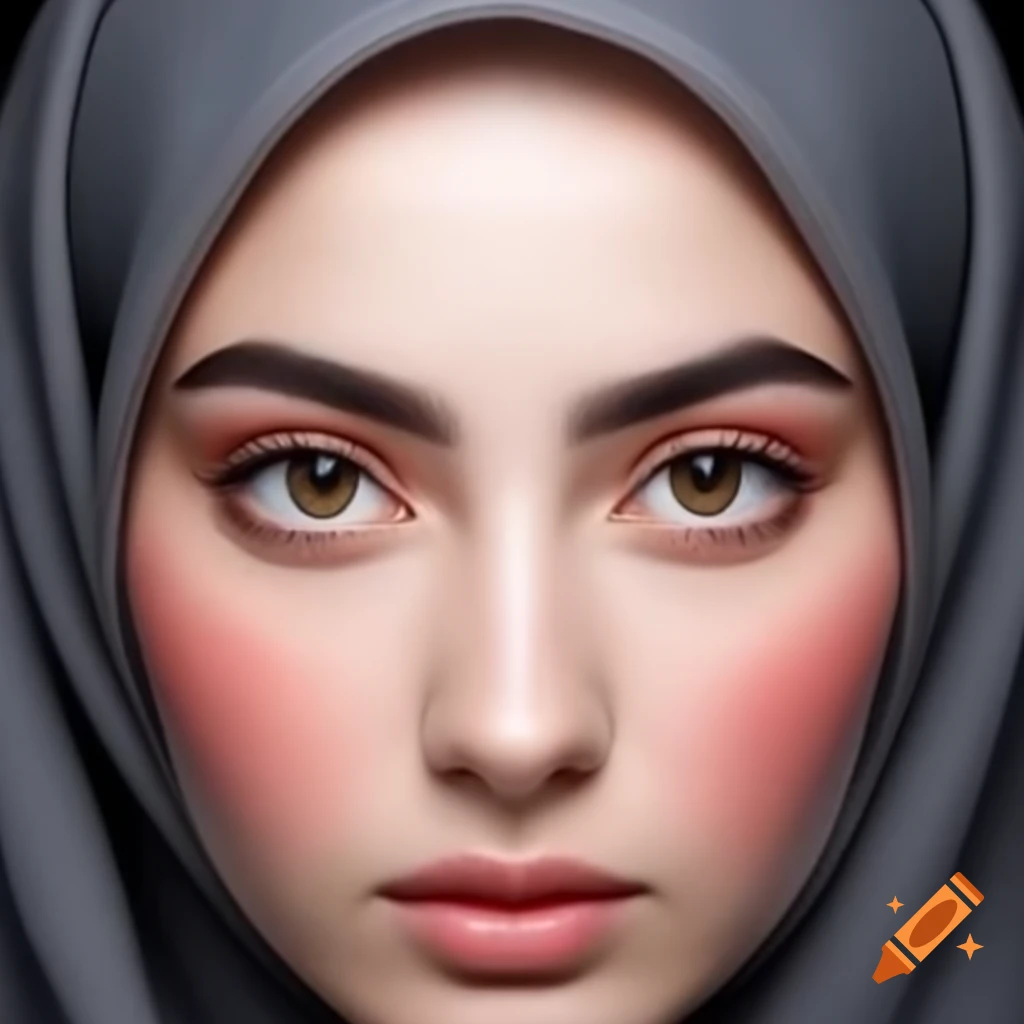 Young half-Japanese half-Iranian woman with minimal makeup and distinct ...