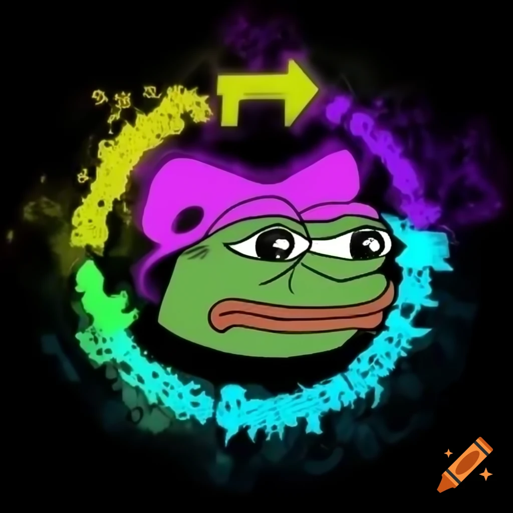 Logo design for meme coin merging pastel goth and meme culture ...