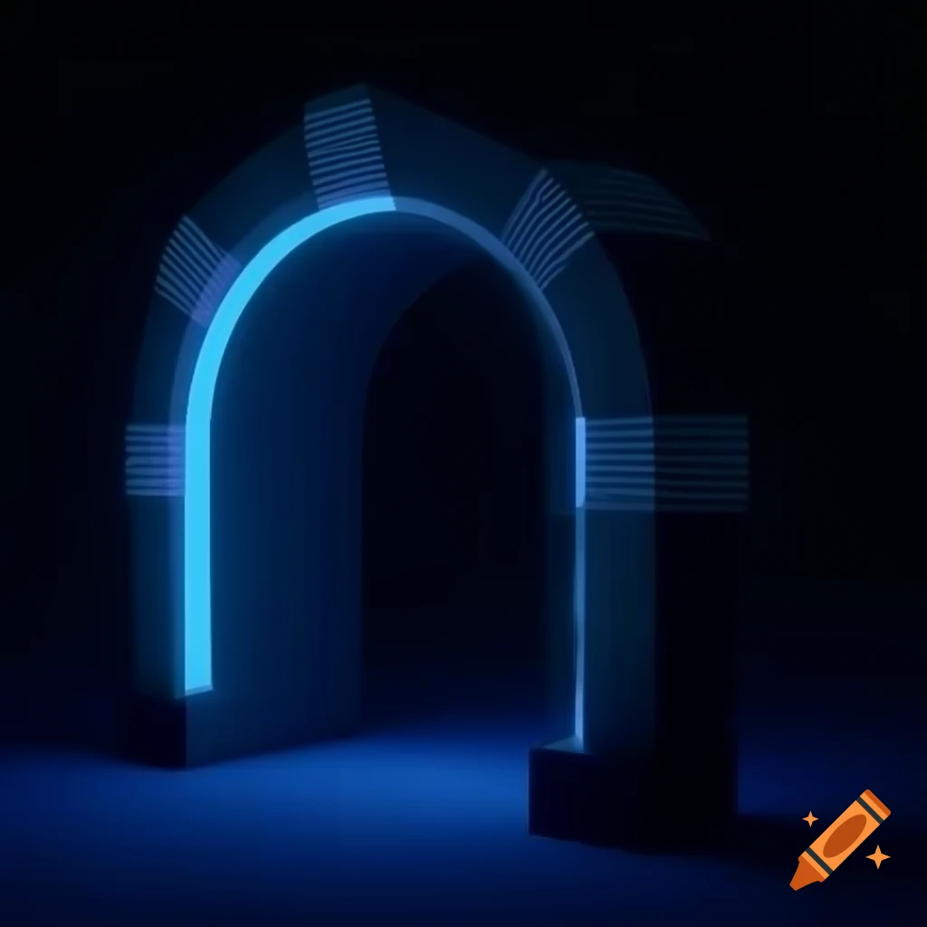 3D magical portal model for Roblox Studio enabling environment ...