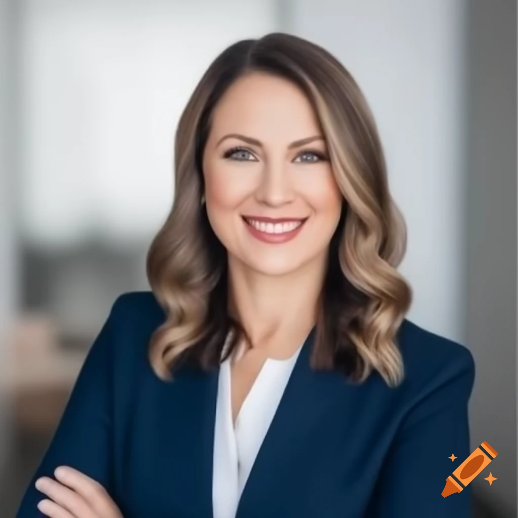 Professional business portrait on Craiyon