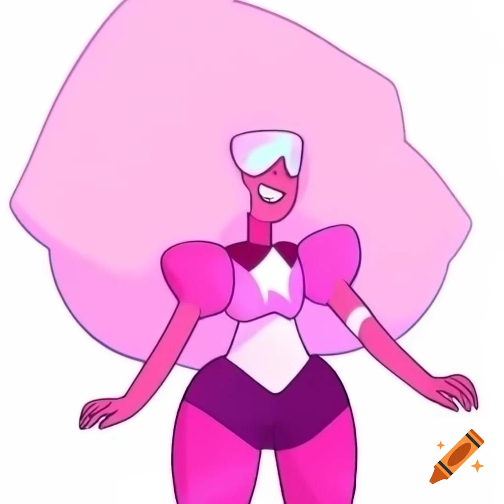 Jelly Opal from Steven Universe with vibrant colors and striking V ...
