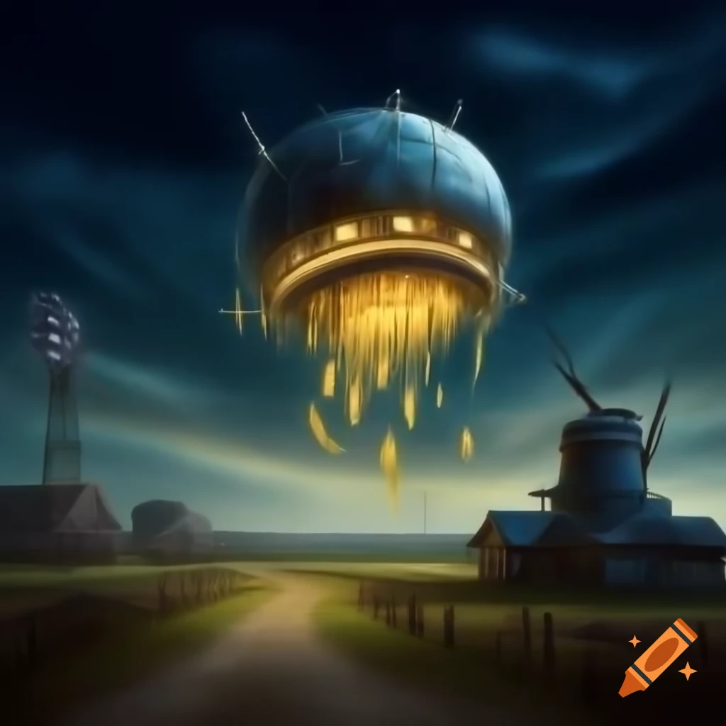 Mysterious glowing object falling over 19th-century Texas town with ...