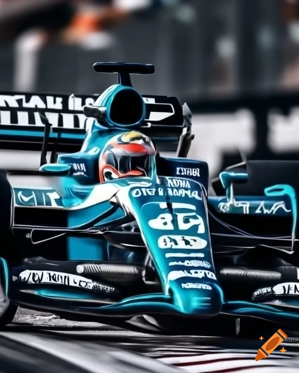 80s contemporary black and white Marlboro Formula 1 advert inspired by ...