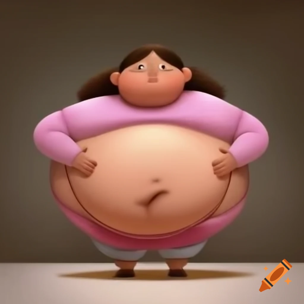 Full Belly Cartoon