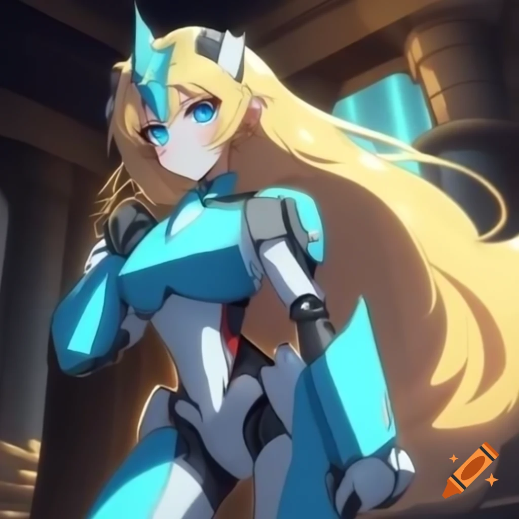 Autobot princess training in serene temple, showcasing blue optics and ...