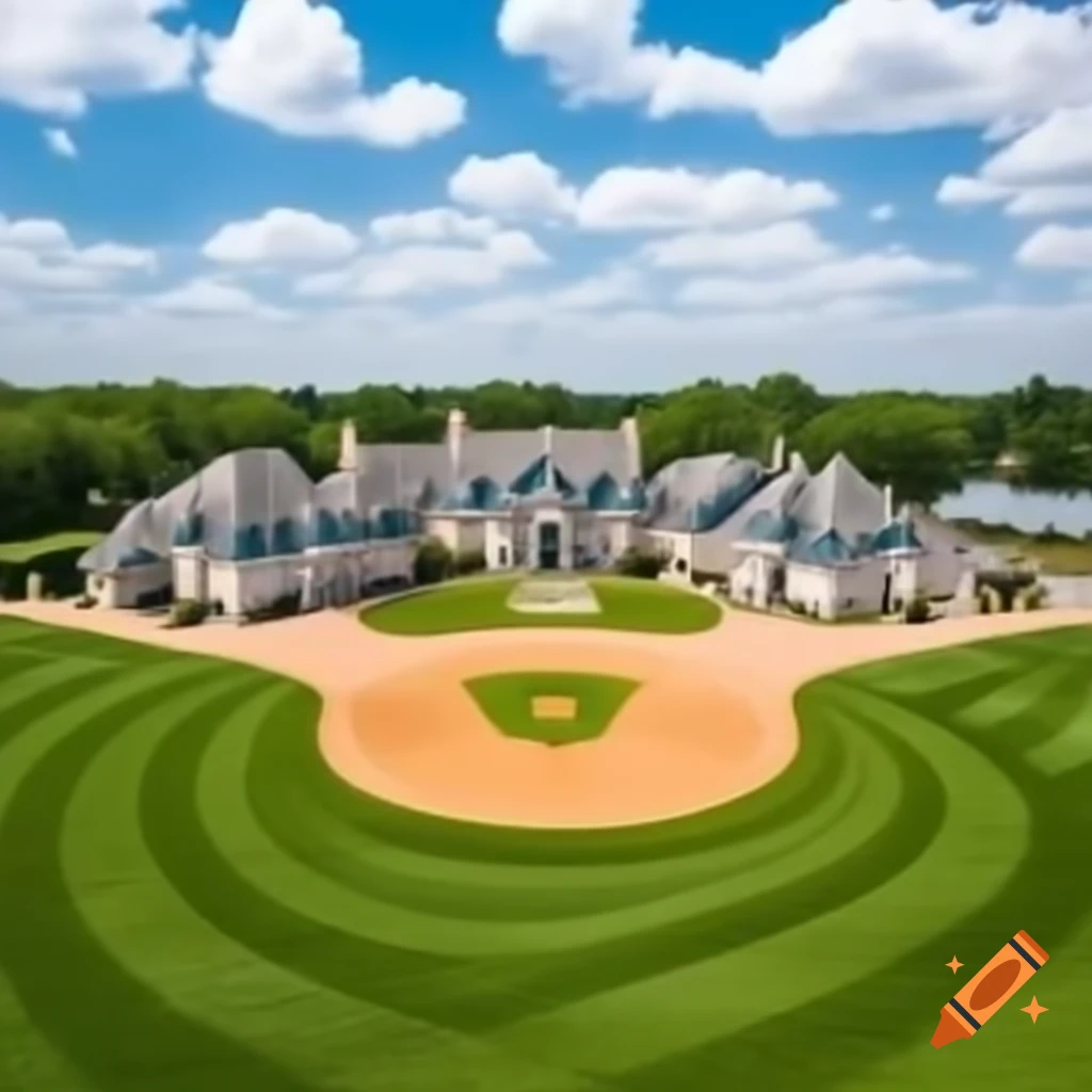 Luxurious mansion of professional baseball player Valentino Deleon on ...