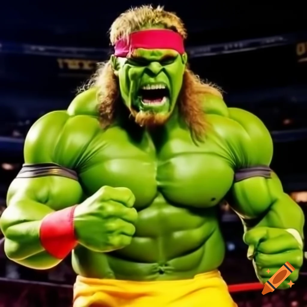 Muscular character with blonde hair and beard wearing yellow shorts and ...