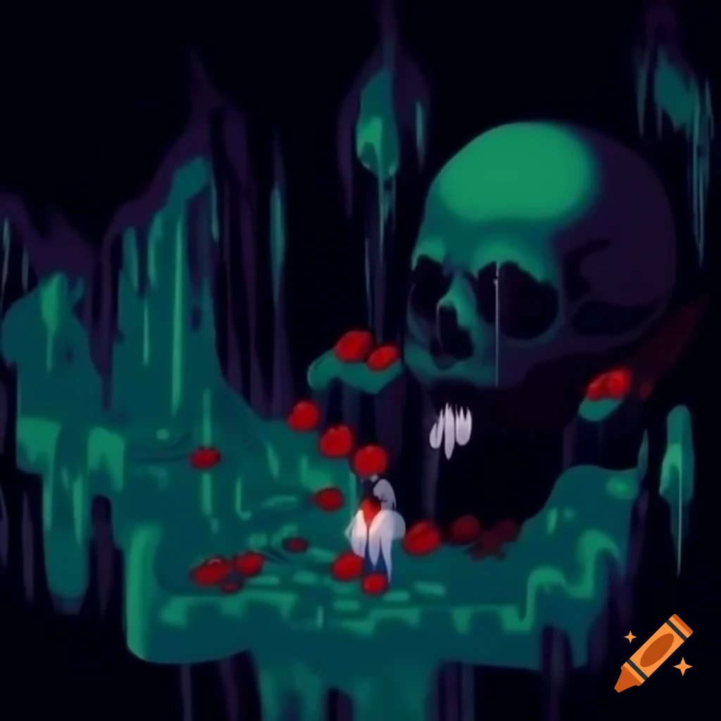 Surreal dark atmosphere representing collective suffering and anxiety ...