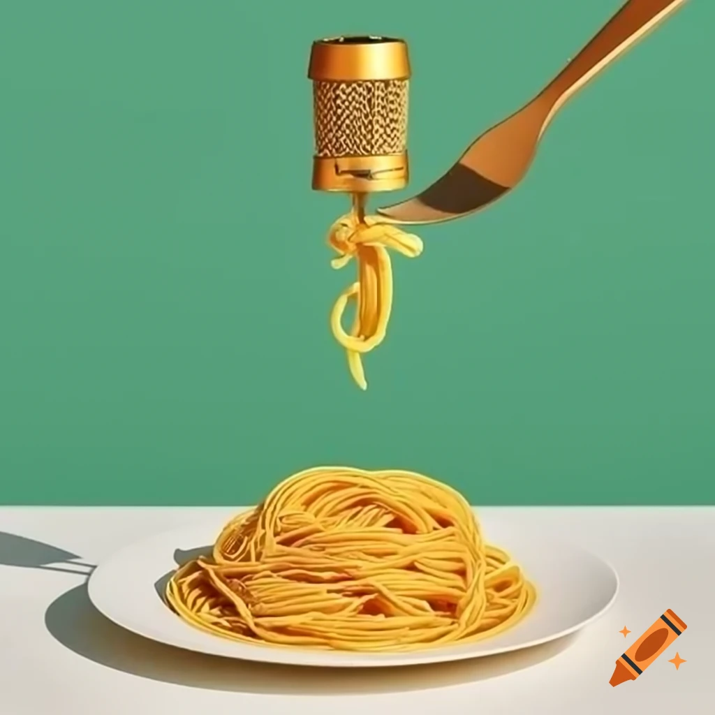Minimalist podcast cover design featuring a microphone and a pasta box ...