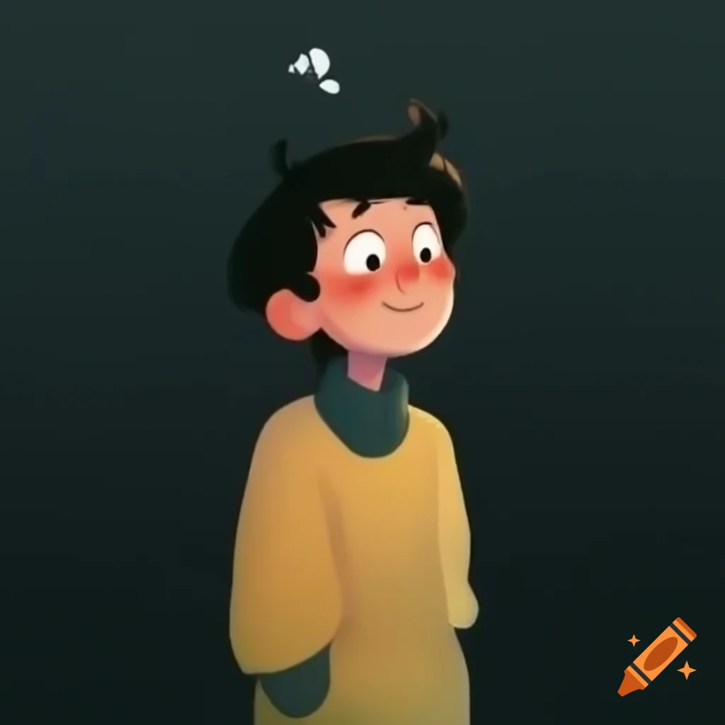 Visual representation of a happy thought, abstract concept on Craiyon