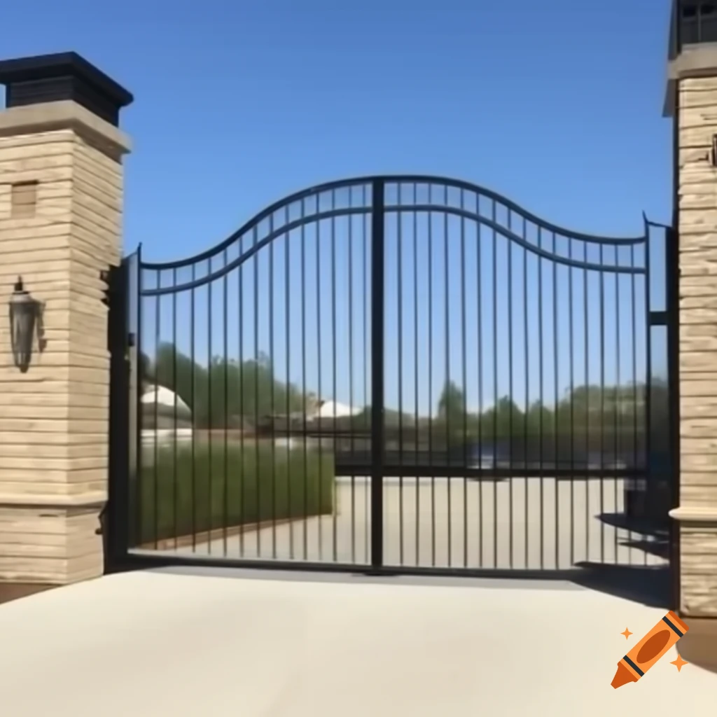Automatic gate installation services on Craiyon