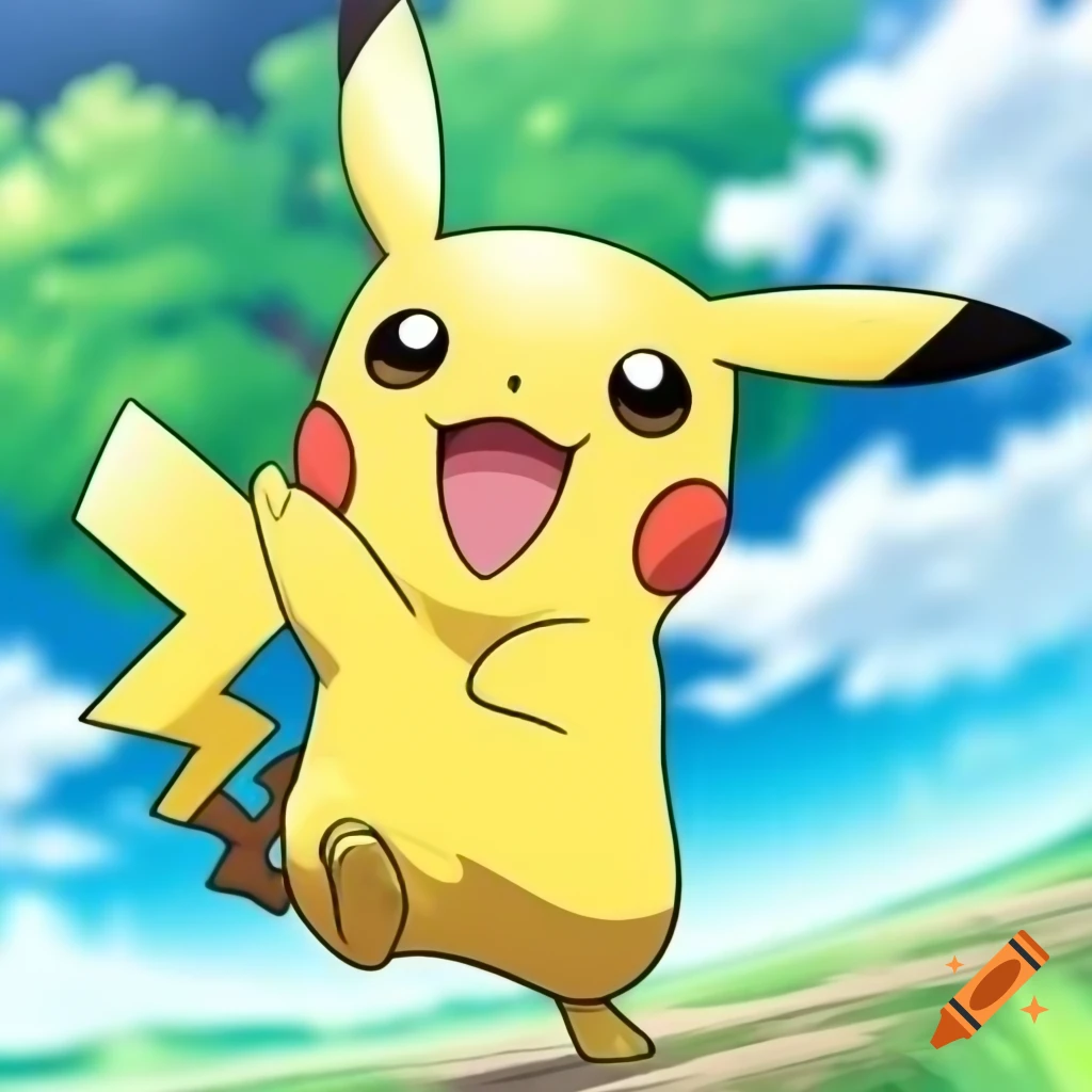 Colorful Pokémon characters and creatures on Craiyon