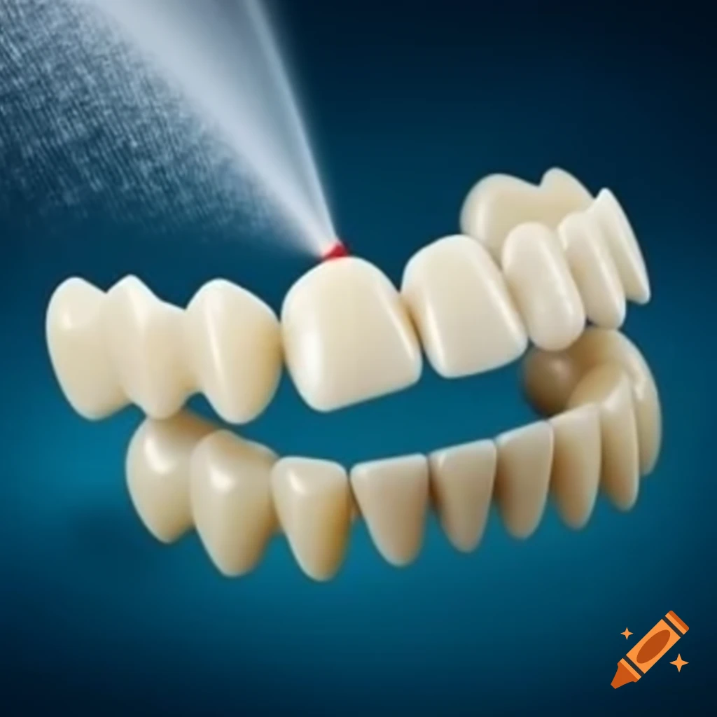 Using gas pressure washer for cleaning teeth on Craiyon