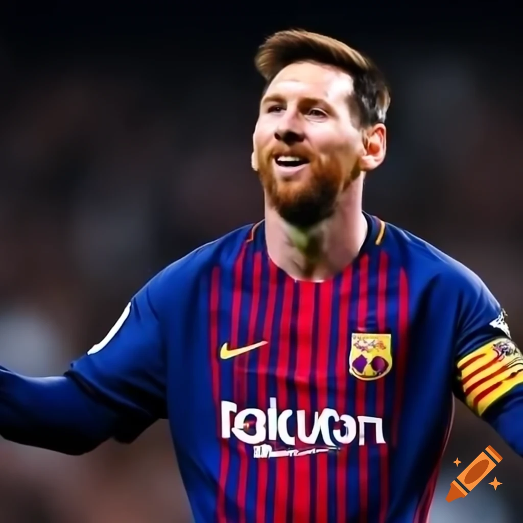 Lionel messi, renowned football player known for his skills on Craiyon