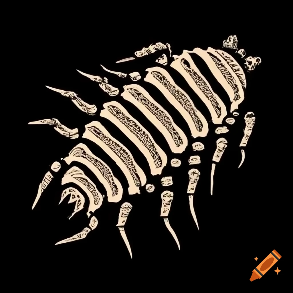 Close-up of an isopod highlighting its segmented body and intricate details on Craiyon